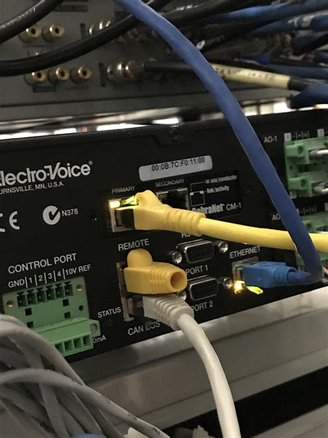 Client Was Wondering Why The Remote Connection Didnt Work But It Was Plugged In On The Other