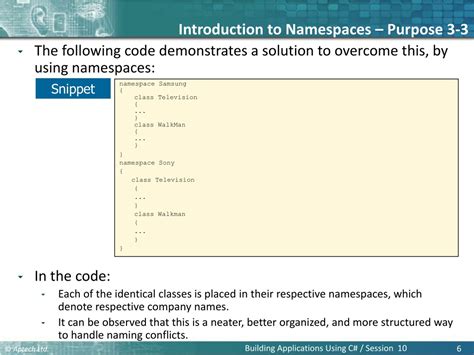 Ppt Understanding Namespaces In C Programming Powerpoint