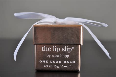 A Slip Of The Lipssara Happ The Lip Slip One Luxe Balm So Lonely