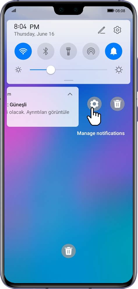 Disable Push Notifications For Huawei Assistant∙today From Notification Panel Huawei Support