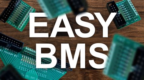 Easybms No Solder Pcb Jehu Garcia Diy Powerwalls Lithium