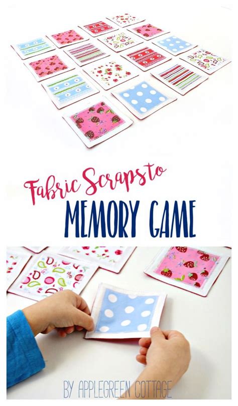 Fabric Memory Game Tutorial Plus Free Template Artofit