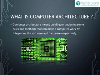 Computer Architecture Computer Science PPTX