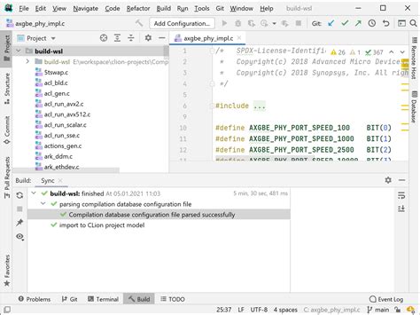 working with meson in clion using compilation db the clion blog