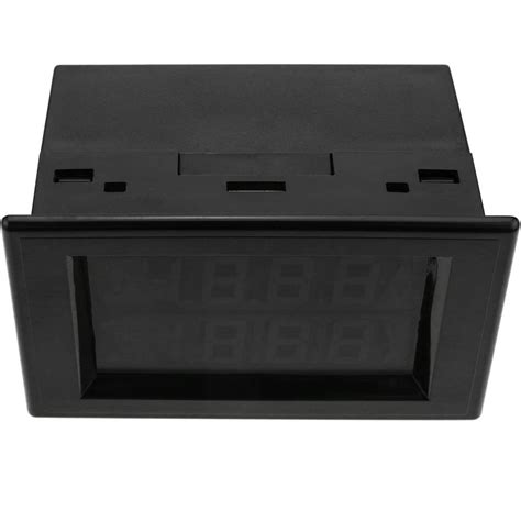 Lcd 3 Digit Display Dual With 80 300vac Voltmeter And 100 200a Ammeter Cablematic