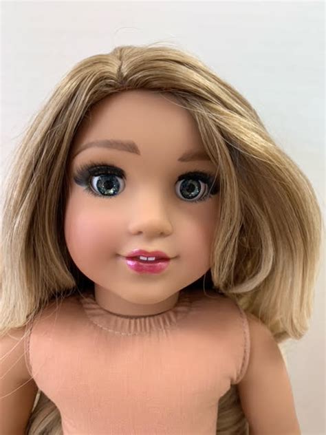 American Girl Custom Doll 1 Girl Again