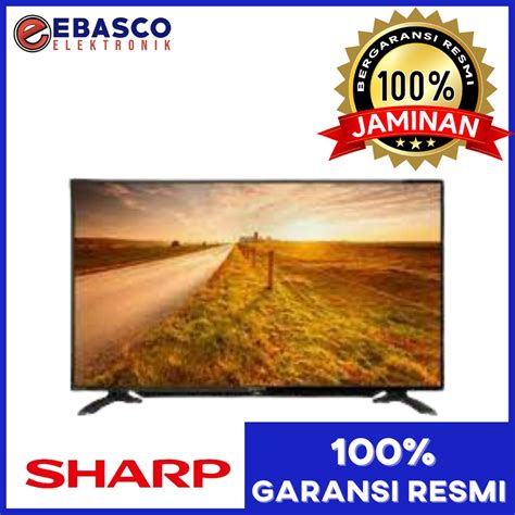 Jual Sharp Aquos Tv Led T C Dc I Inch Shopee Indonesia
