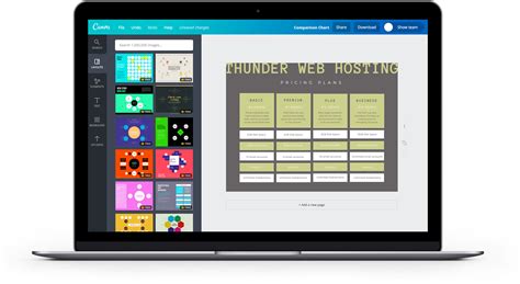 Free Online Comparison Chart Maker Design A Custom Comparison Chart In Canva