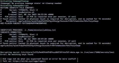 `age Plugin Yubikey` Support · Issue 41 · Jordanisaacshomeage · Github