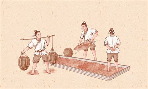 古法酿酒工艺流程轻撒匀铺