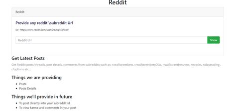 reddit data count tool devops support