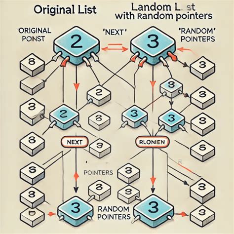 Cloning A Linked List With Random Pointers Code With Kamlesh Lets