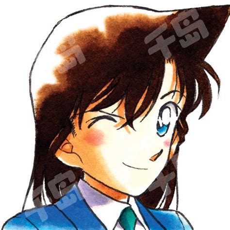 毛利兰 D赏马口铁徽章 月光下的魔术师卡游赏 名侦探柯南 毛利兰 徽章｜千岛