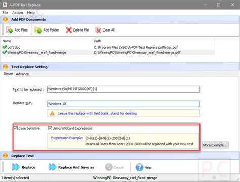 A PDF Text Replace Coupon Code Working