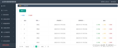 基于ssm的公交车信息管理系统的设计与实现公交车管理系统数据库设计 Csdn博客