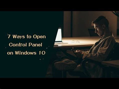 Ways To Open Control Panel On Windows Windows Windows Things