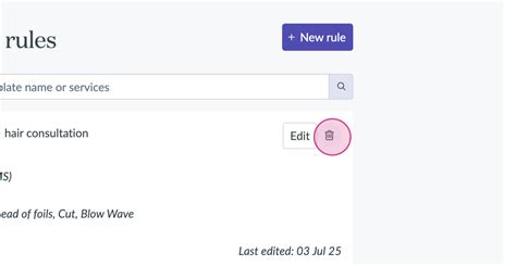 How To Delete Your Automated Consult Form Rules Timely