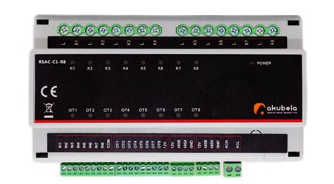 Rs485 Switch Actuator Rsac C1 R8 Configuration Guide