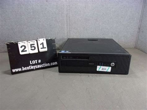 Hp Elitedesk Intel Core I Bentley Associates Llc