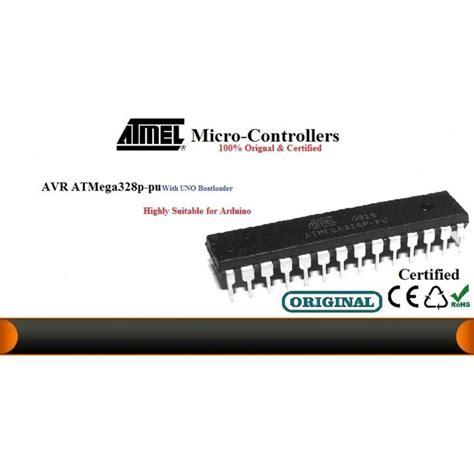 Atmel Avr Atmega328p 20pu Arduino Uno Darazpk