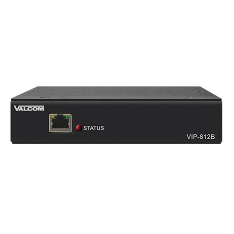 Ip Gateway Audio Port Network — Dual Port Vip 802b Valcom
