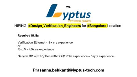 Designverificationengineers Prasanna Kumari B