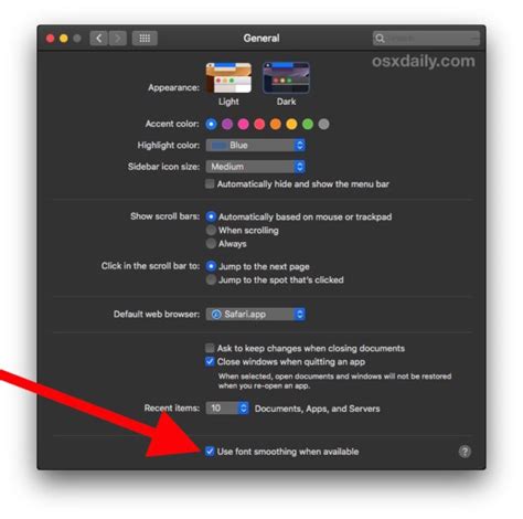 New Font Rendering In Pages 10 0 R MacOS