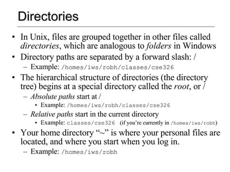 Unix Basics Ppt
