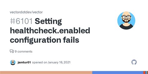 Setting Healthcheckenabled Configuration Fails · Issue 6101