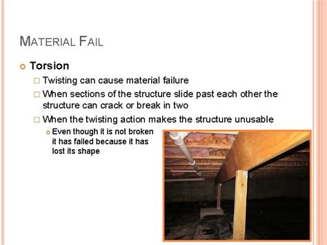 UNIT Topic Why Structures Fail FAILURE