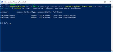 get ntfs access permissions using ntfssecurity module the sysadmin