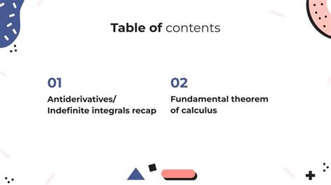 The Fundamental Theorem Of Calculus Google Slides PPT