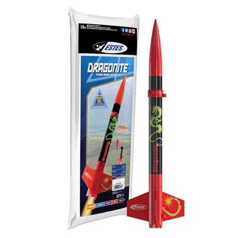 Model Rocket Kits Dragonite E2x Model Rocket Kit Easy To Assemble A