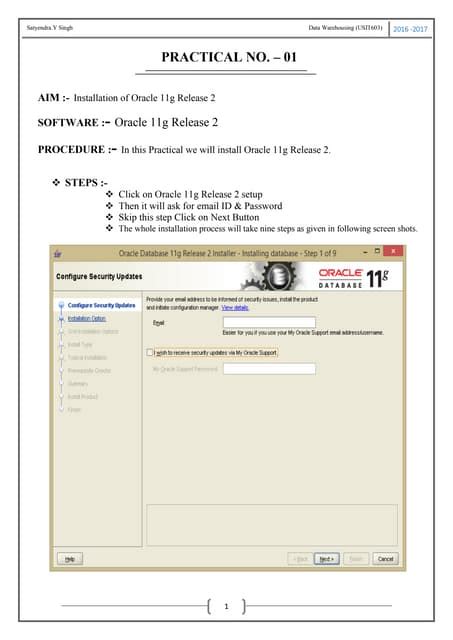 Data Warehousing Practical Sem Vi Pdf