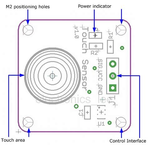 Ttp223b Capacitive Touch Key Sensor Module
