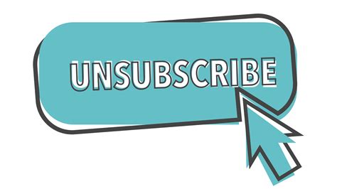 UNSUBSCRIBE From Not Enough To