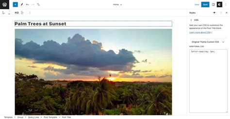 Per Block Css With Themejson Wordpress Developer Blog