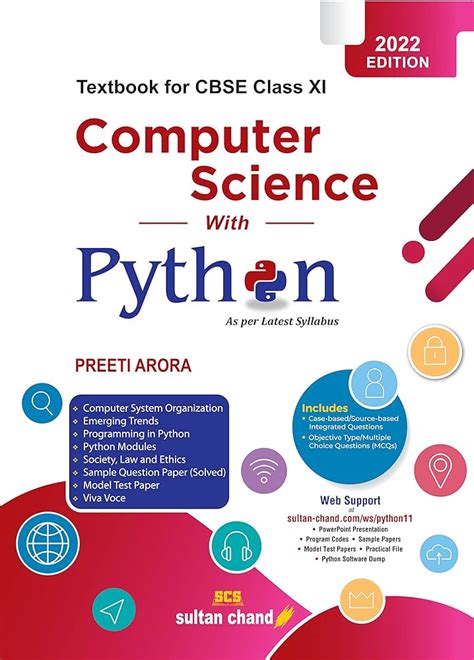 Computer Science With Python Textbook For Class 11 By 03042024