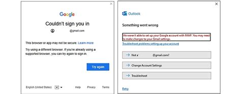 Microsoft Shares Outlook Workaround For Gmail Sign In Issues