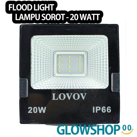 Jual Lampu Sorot Led W Watt Led Sorot Tembak Floodlight Led Outdoor Shopee Indonesia