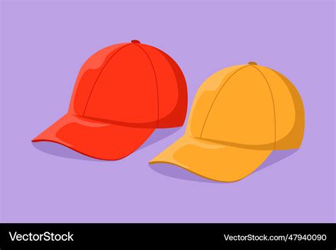 Graphic Flat Design Drawing Set Of Hiking Vector Image