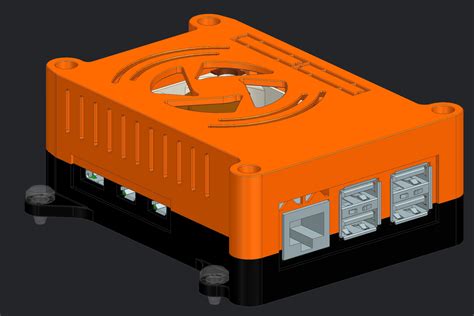 Raspberry Pi 5 Case Incl Slim Version Por Ronnys Descargar Modelo