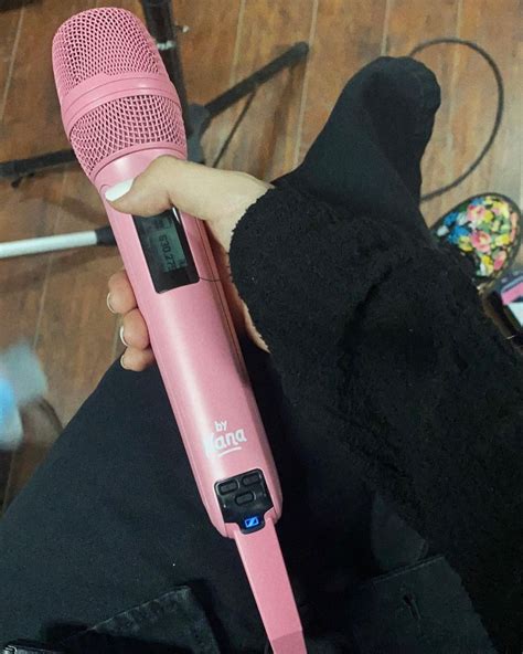 Pink Microphone Aesthetic Cute Microphone K Pop Kpop Dr
