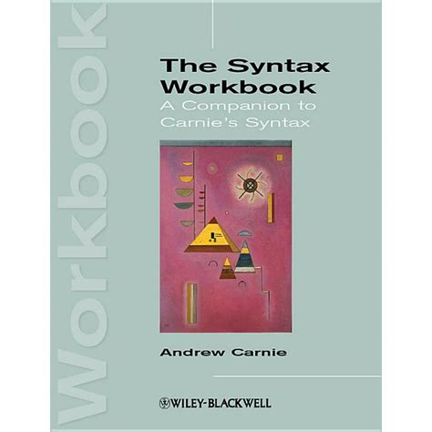 introducing linguistics syntax workbook paperback