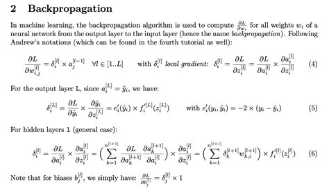 Need Some Help With Backpropagation In Python Rlearnmachinelearning