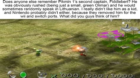 Pikmin Reddit Spins Up Fake Fiddlebert Character Induces Mandela Effect