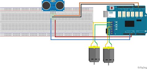 hc sr04 doesn t work when it s connected to arduino motor shield r3