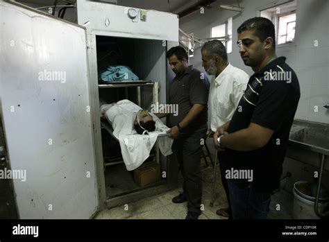 Palestinian Relatives Identify The Body Of 21 Year Old Ibrahim Sarhan