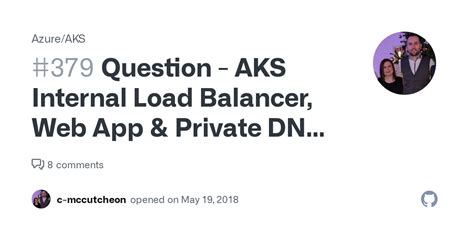 Question Aks Internal Load Balancer Web App Private Dns Zone Issue Azure Aks Github