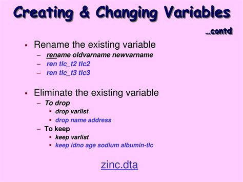 Ppt Session I How To Use Stata And Basic Data Management Commands